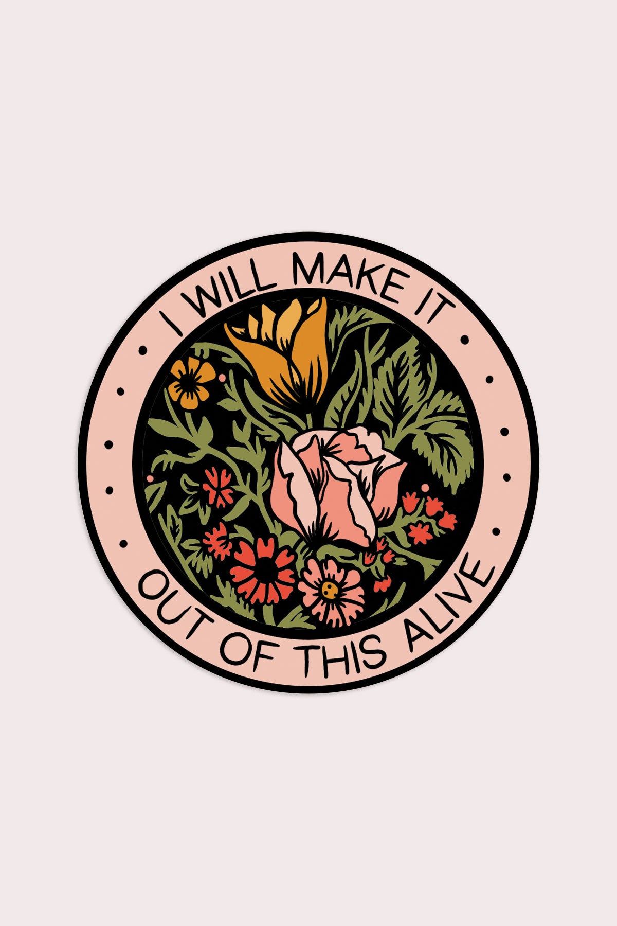 Alive Vinyl Sticker – Stay Home Club