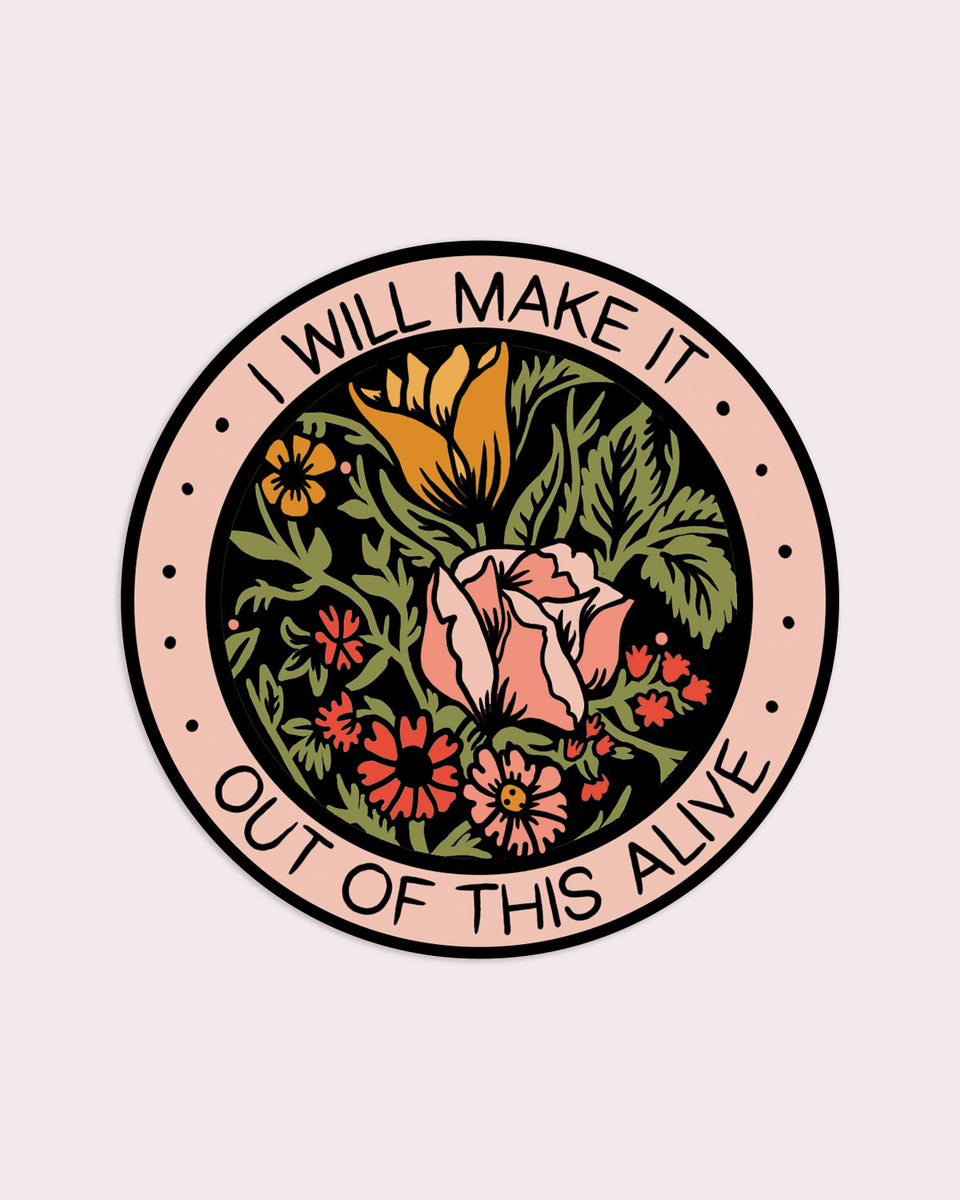 Alive Vinyl Sticker – Stay Home Club