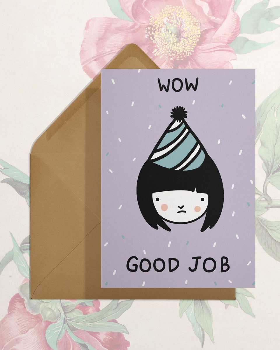 Good Job card – Stay Home Club
