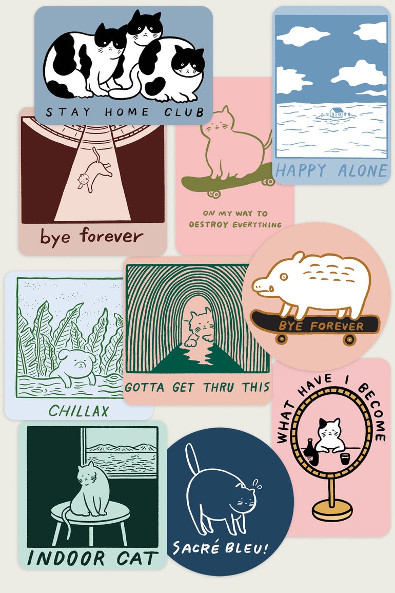 Stickers – Stay Home Club