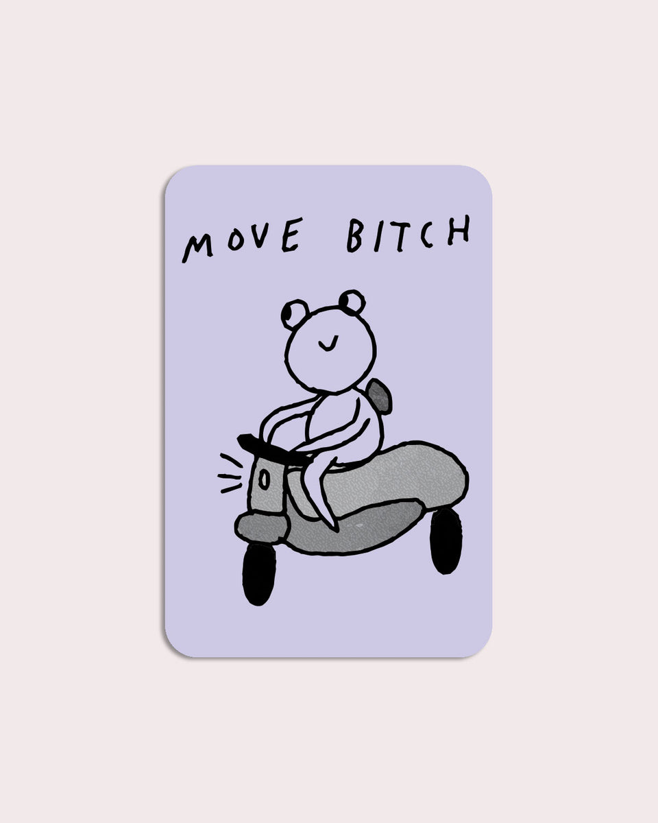 Move Vinyl Sticker – Stay Home Club